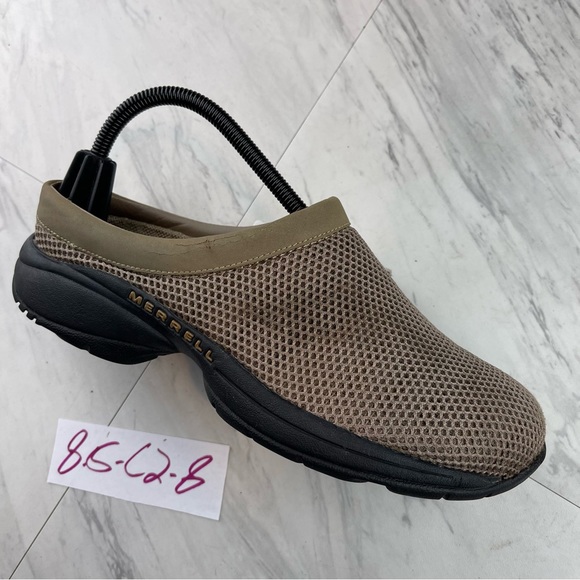 Merrell | Shoes | Merrell Womens Primo Breeze 2 J6332 Taupe Casual Clog ...